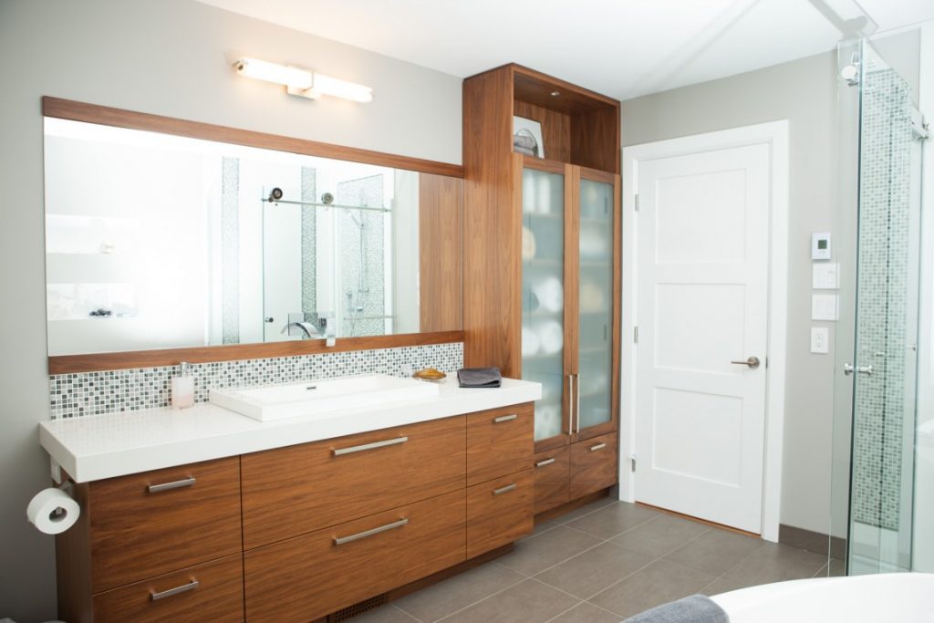 Salle de bain rdc, construction neuve, Rive-sud, St-Mathieu de ...